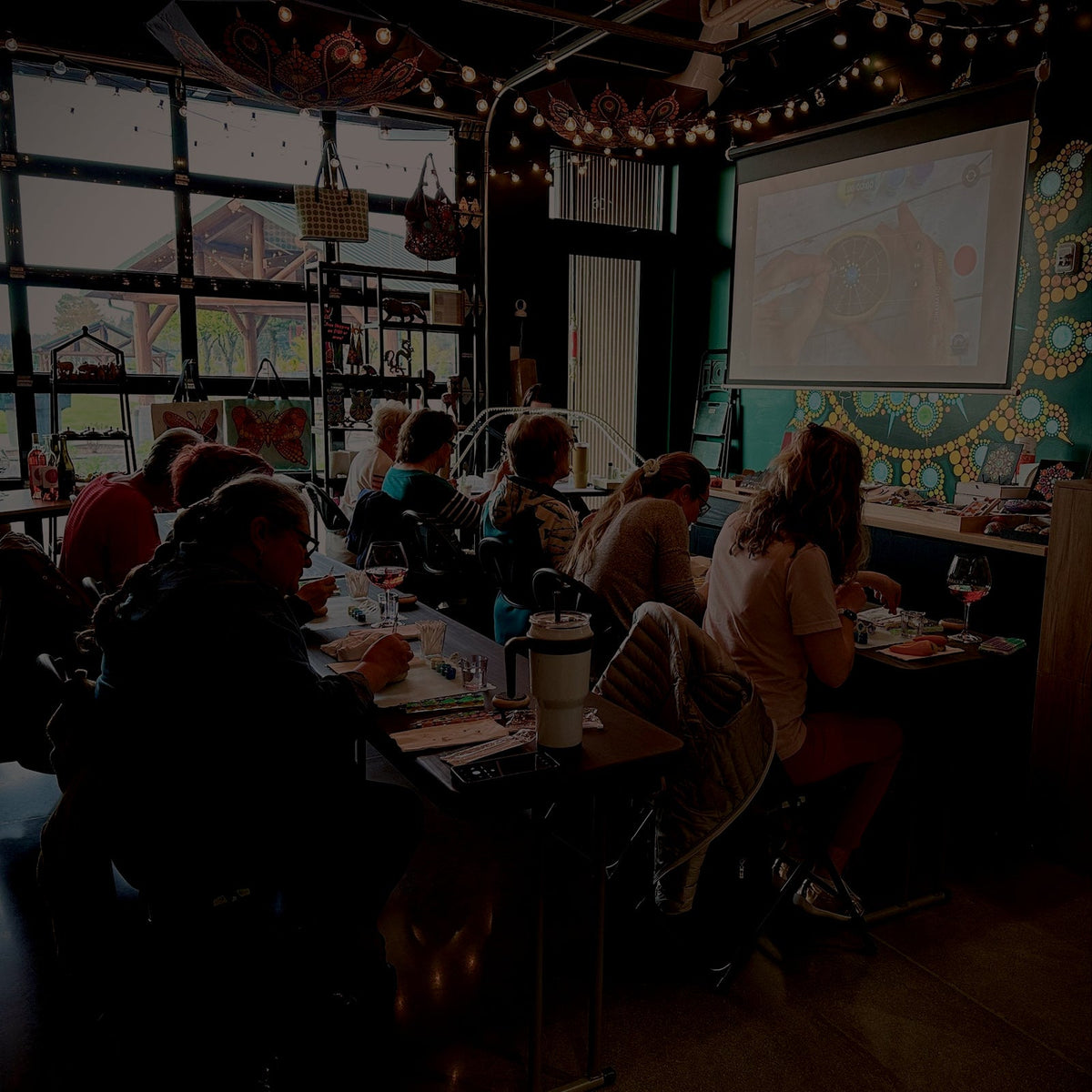 Dot Painting Classes – The Dot Shop Gallery