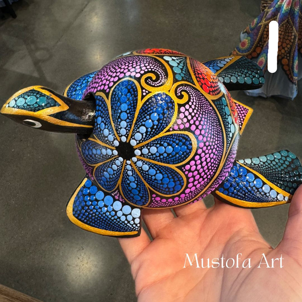 Coconut the Wobbling Turtle Mustofa Original Multiple Options Available – The Dot Shop Gallery